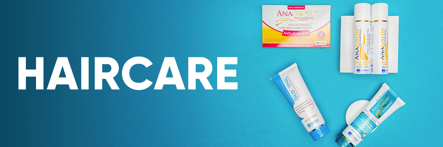 Hair Care Products | Anagrow Hair Serum & Sebornil Shampoo for Hairs